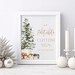 Editable Christmas Custom Sign, Printable Christmas Sign Template, 8x10 ...