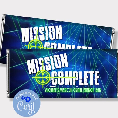 Laser Tag Ticket Invitation Birthday Party instant Download - Etsy