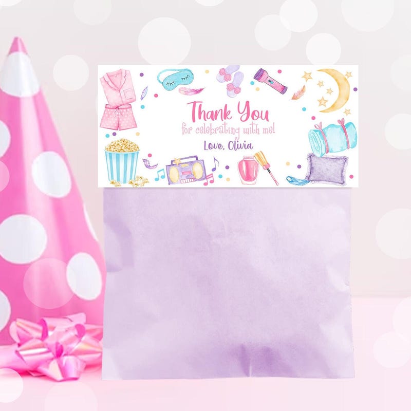 Party Bag Toppers - Etsy