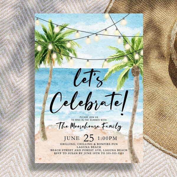 Summer Beach Party - Etsy