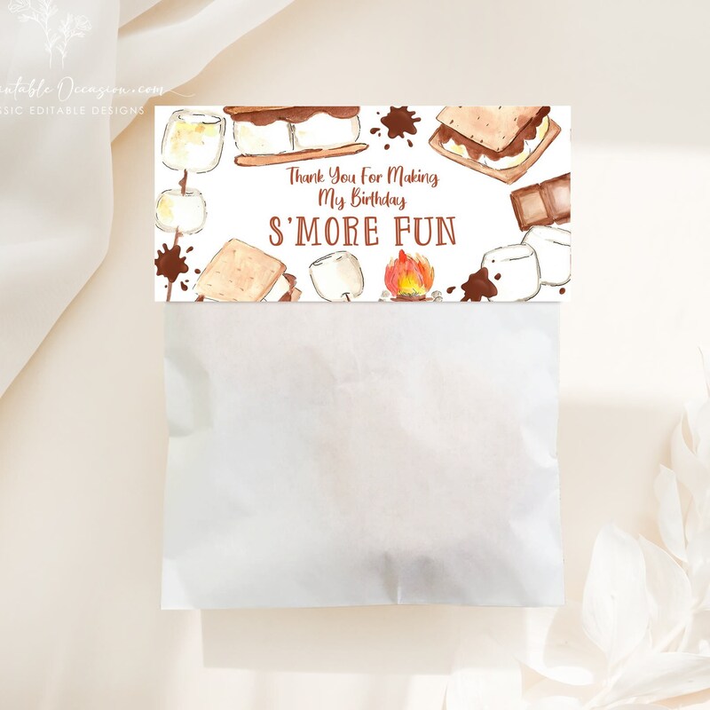 Smores Favor - Etsy