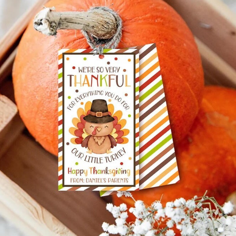 Thanksgiving Tags - Etsy