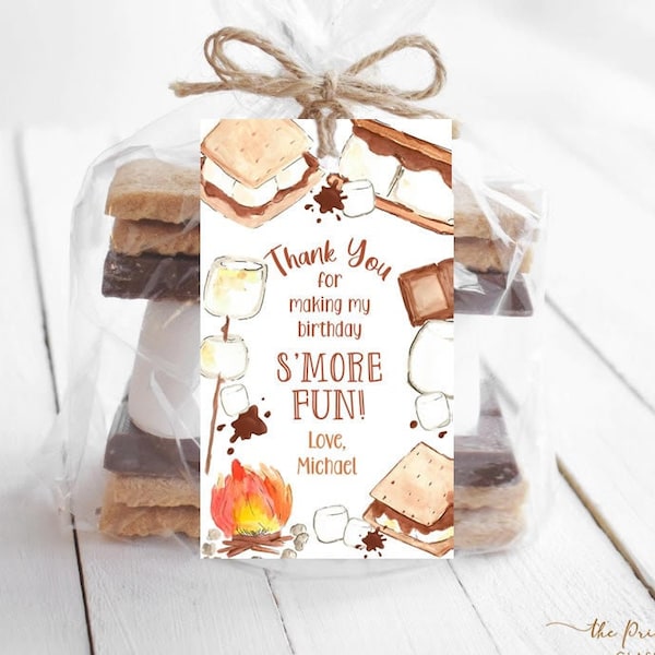 Smores Favor - Etsy