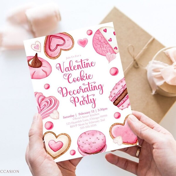 Valentines Day Cookies - Etsy