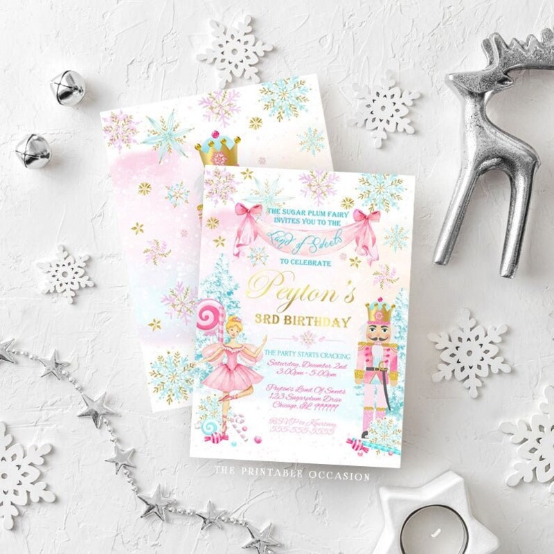 Nutcracker Invitation - Etsy