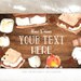 Smores Food Labels Editable Smores Food Tent Cards Printable - Etsy