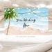 Beach Party Food Labels Editable Beach Party Food Tents Cards Birthday ...
