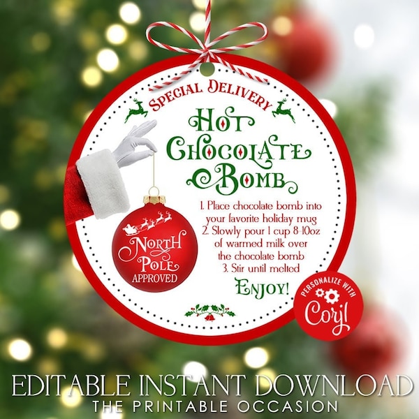 Hot Chocolate Bomb - Etsy