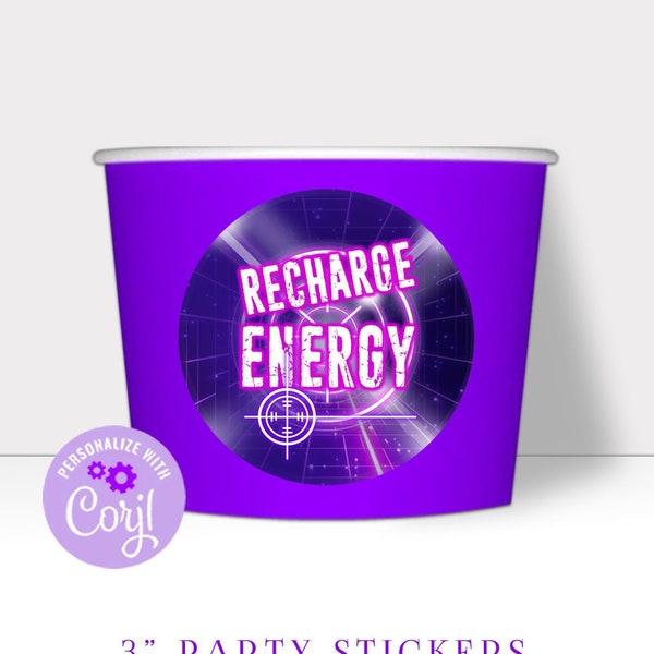 Laser Tag Stickers - Etsy