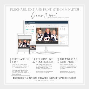 EDITABLE Funny Christmas Card Templates Funny Christmas Photo | Etsy