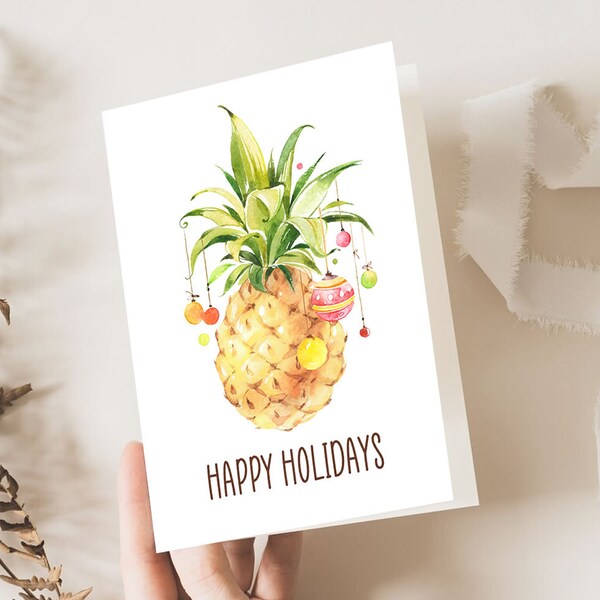 Pineapple Card - Etsy