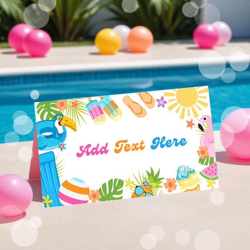 Buffet Name Tag - Etsy