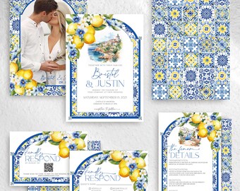 Italian Style Pool Party Invite, Birthday Pool Party, Spritz, Lemon ...