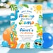 Editable Dinosaur Pool Party Invitation Dino Summer Splish Splash ...