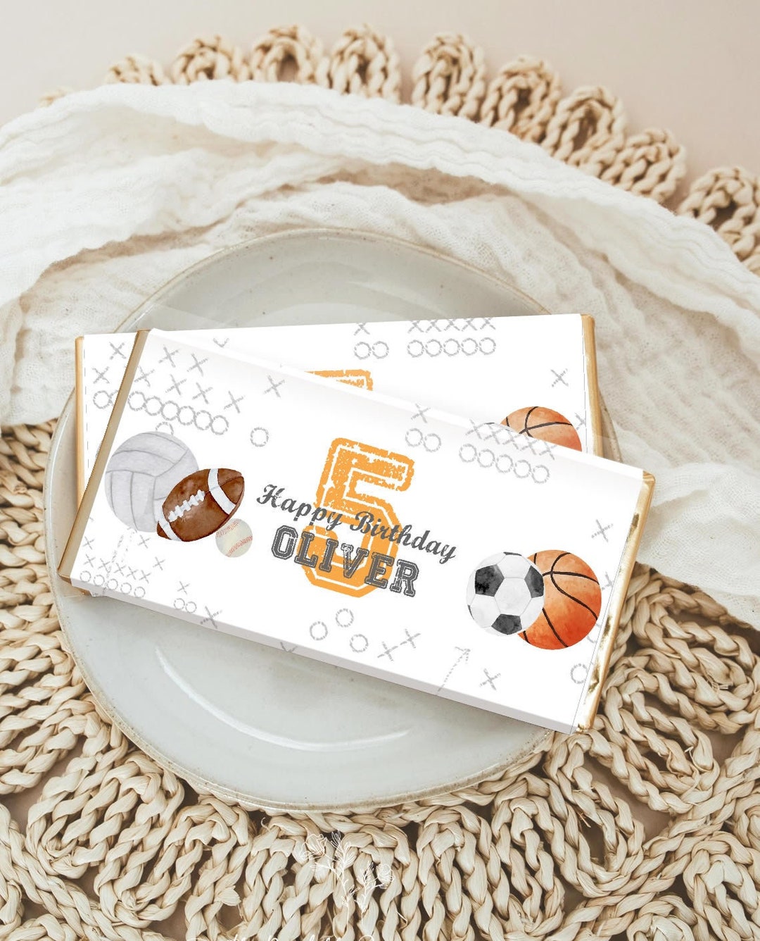 EDITABLE All Sports Candy Bar Wrappers, All Sports Candy Bar Labels ...