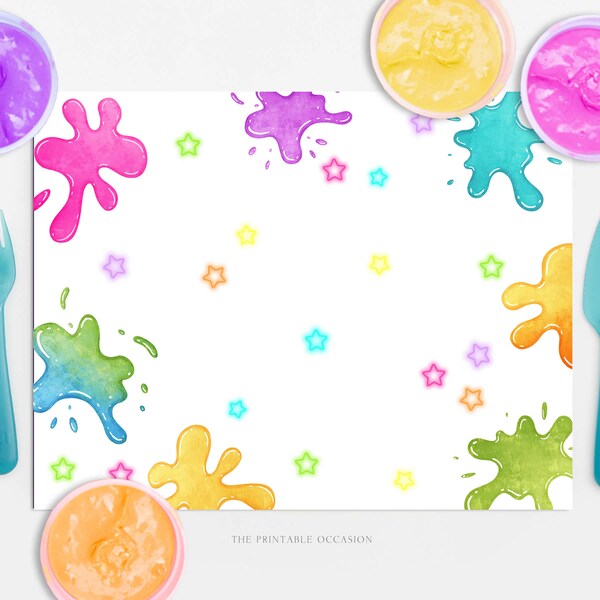 Slime Birthday Party - Etsy