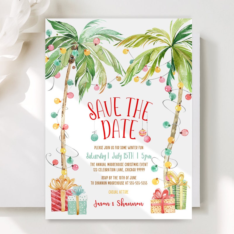 Party Save the Date - Etsy