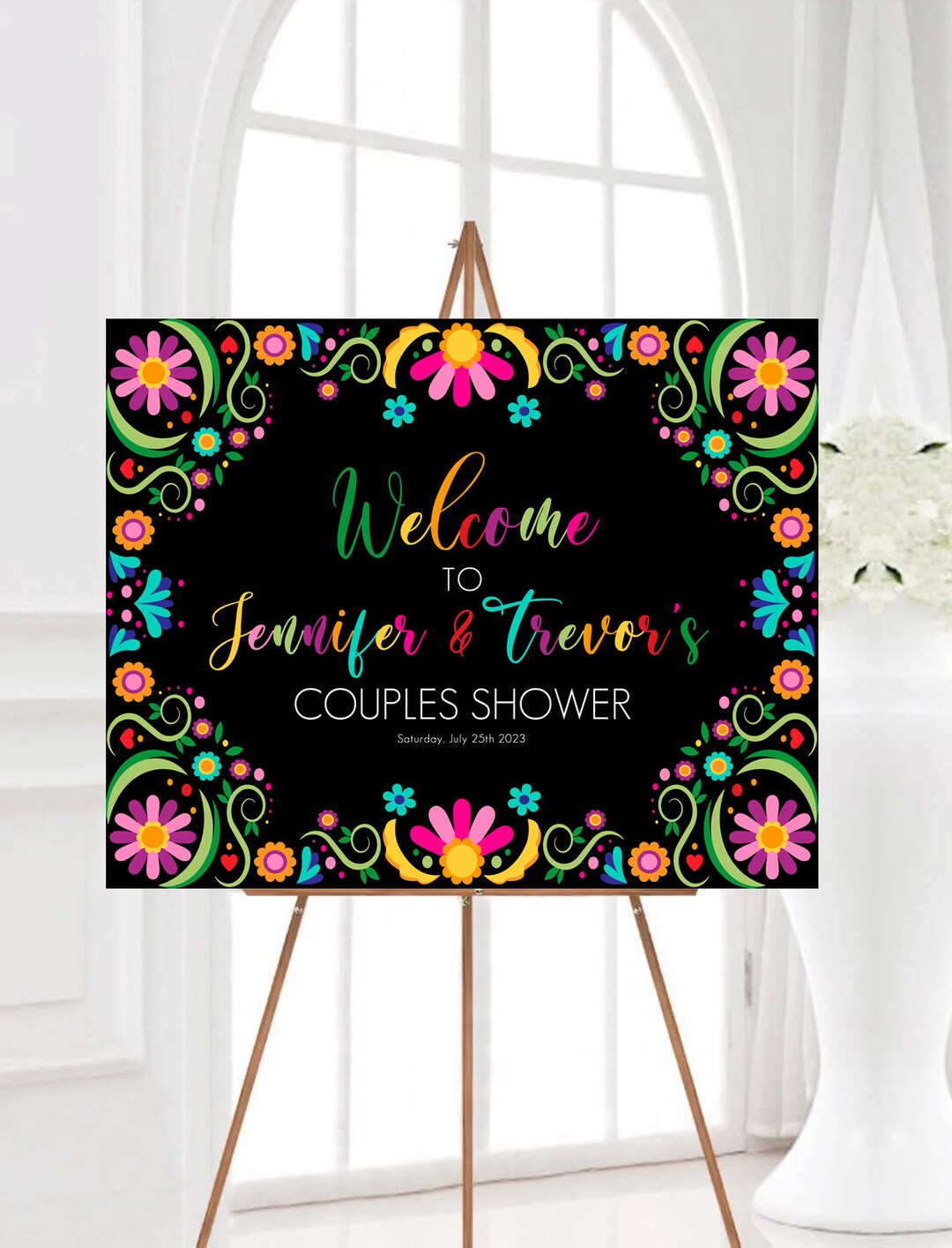 Fiesta Wedding Welcome Sign, Fiesta Party Welcome Poster, Mexico Theme ...