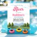 River Tubbing Invitation, River Float Invitation, Inner Tubing ...