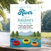 River Tubbing Invitation, River Float Invitation, Inner Tubing ...