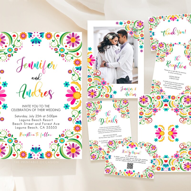 Mexican Wedding Invitation - Etsy