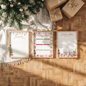 Christmas Welcome Sign Template Editable Holiday Party Welcome Poster ...