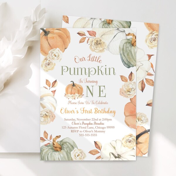 Fall First Birthday - Etsy