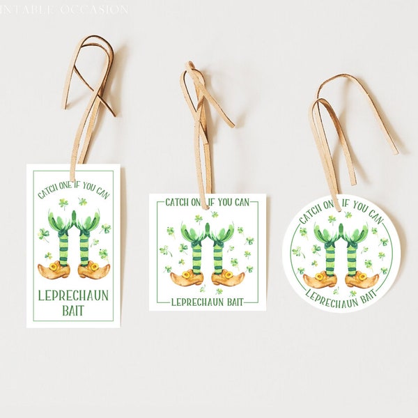 Leprechaun Bait Tag - Etsy