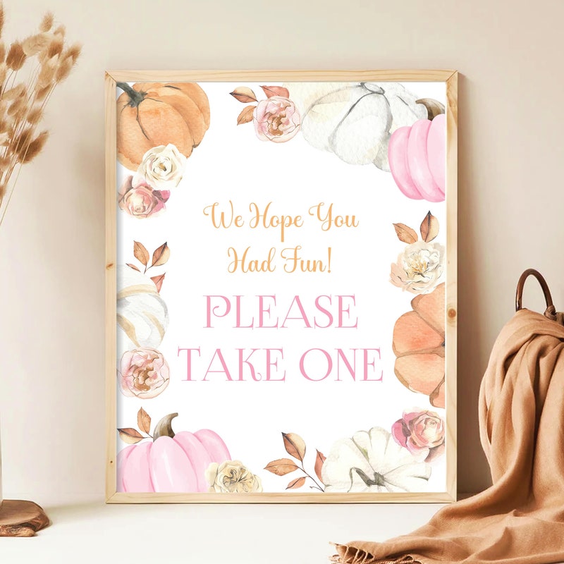 Please Take One Sign - Etsy