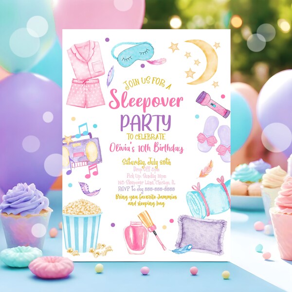 Sleepover - Etsy