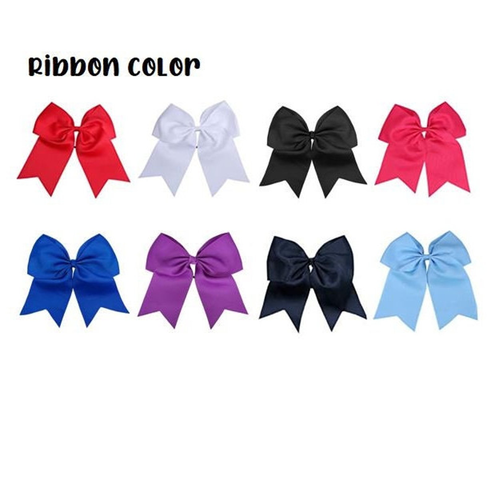 Team Bow School Mascot Bow Customize Colors and Name Cheer - Etsy