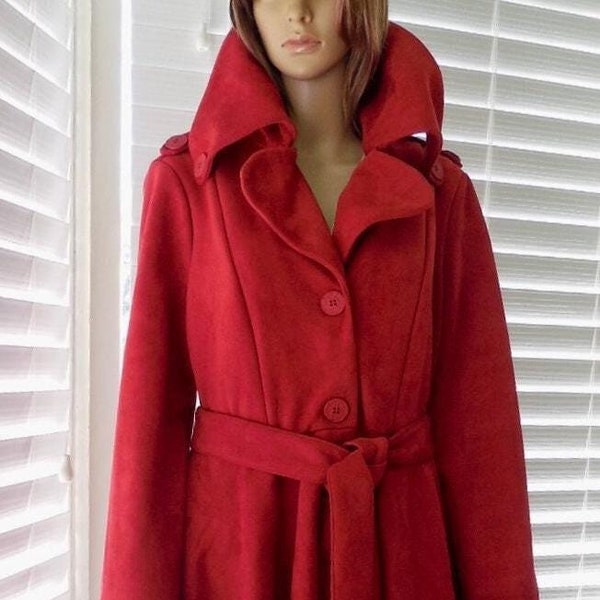Fit and Flare Coat - Etsy