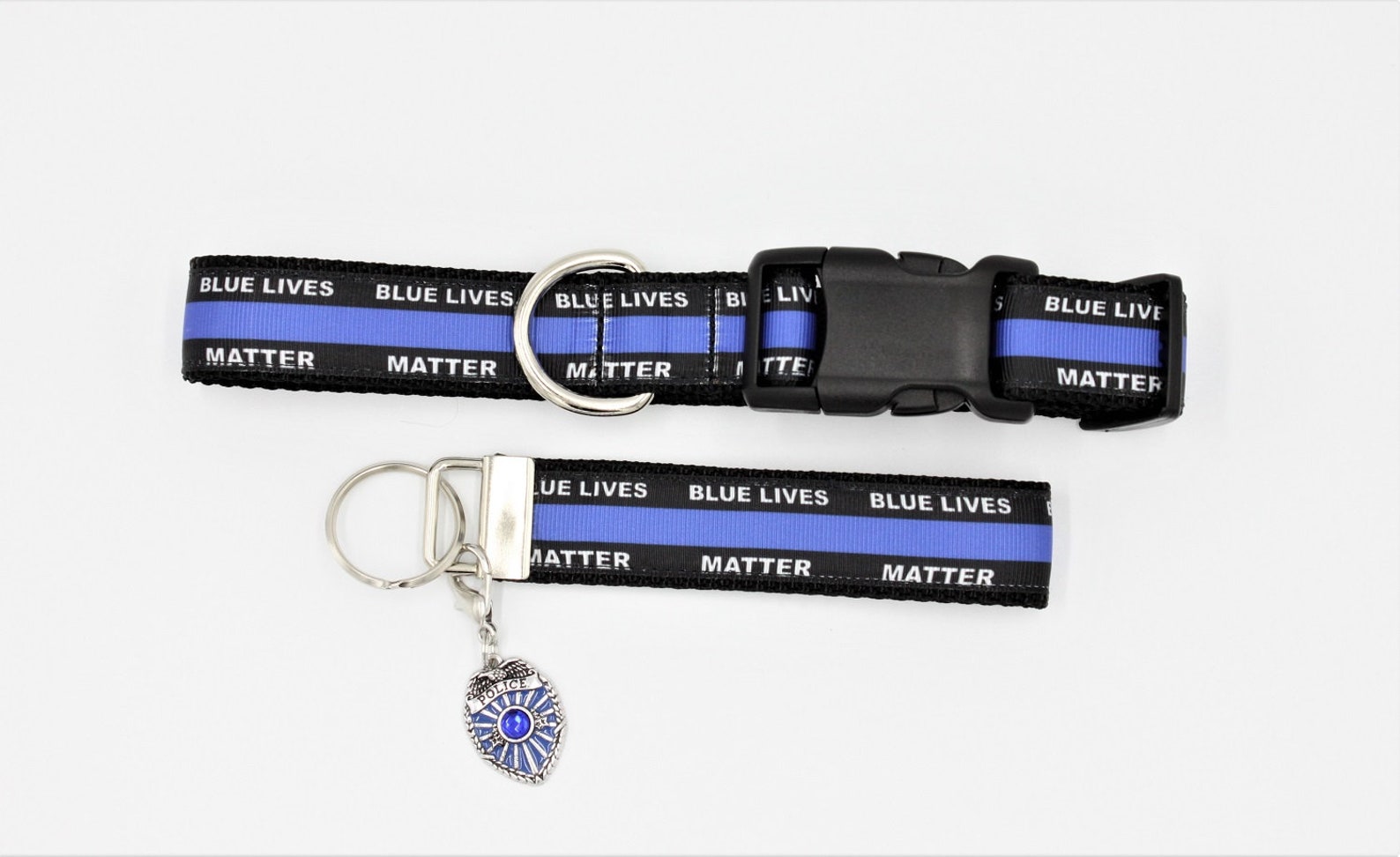 Thin Blue Line Dog Collar, Police Dog Collar, Police K9, Police Lives ...