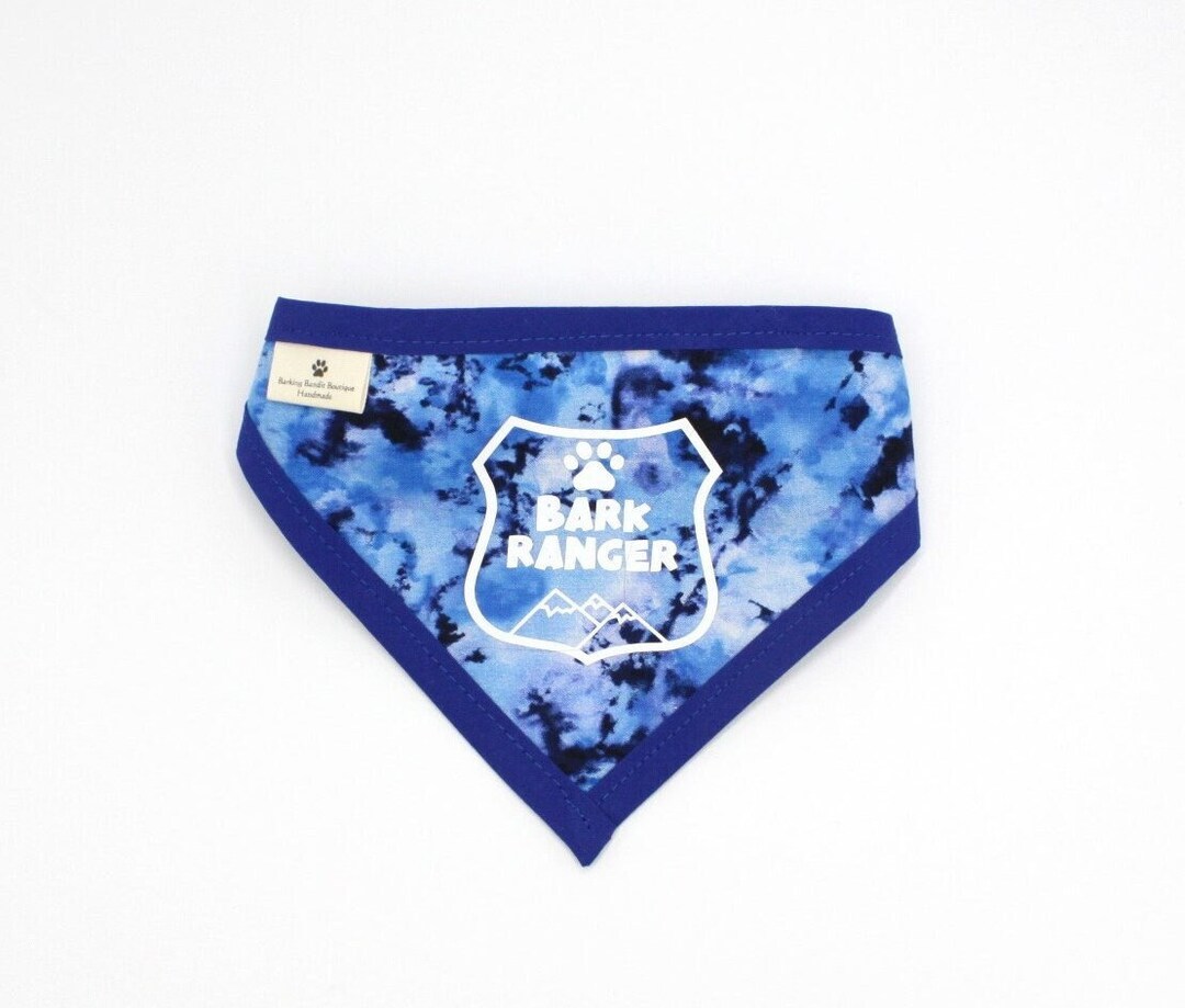 Bark Ranger Pet Bandana/hiking Dog Bandana/dog Bandana/dog Hiking Items ...