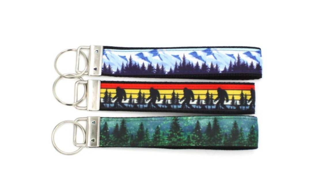 Bigfoot Key Chain/colorado Key Fob/made in Colorado/colorado Mountain ...
