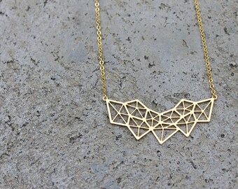Shapes necklace | Etsy