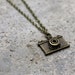 Vintage Camera Necklace // Photography Necklace // Antique Brass ...