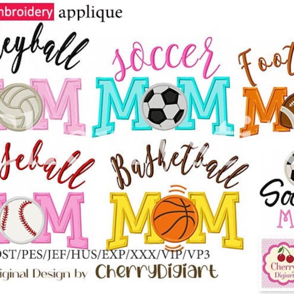 Sports Embroidery - Etsy