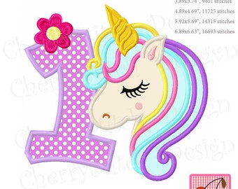 Unicorn Number 1 | Etsy