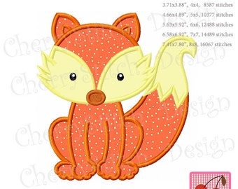 Baby Fox Embroidery - Etsy