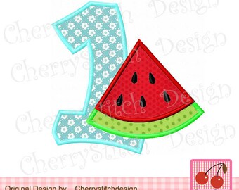 Watermelon number 1 | Etsy