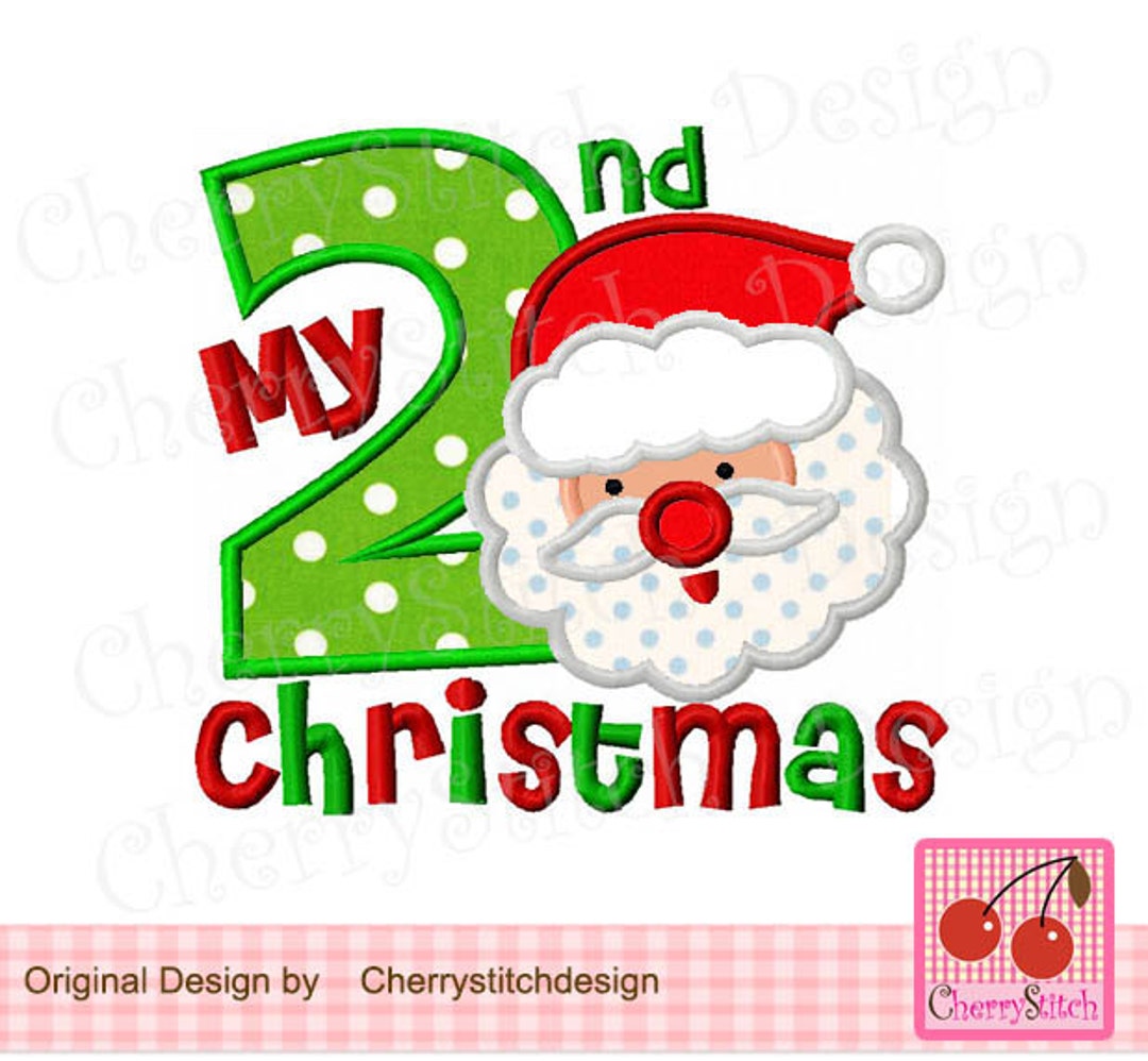 Christmas Embroidery Design My 2nd Christmas Santa Claus Embroidery ...