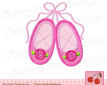 Ballet Shoes Applique Machine Embroidery Design NO:0533 - Etsy