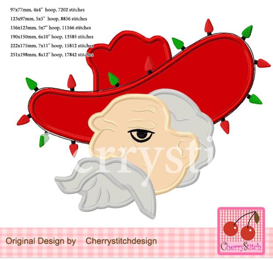 Christmas Lights Ole Miss Colonel Machine Embroidery Design, Ole Miss ...