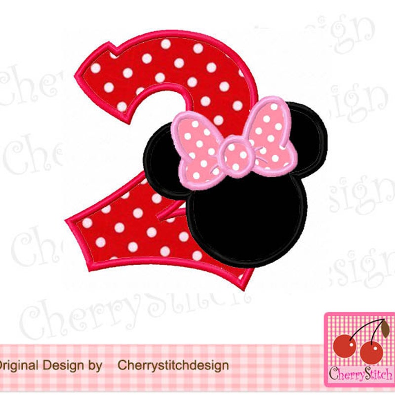 Minnie Embroidery - Etsy