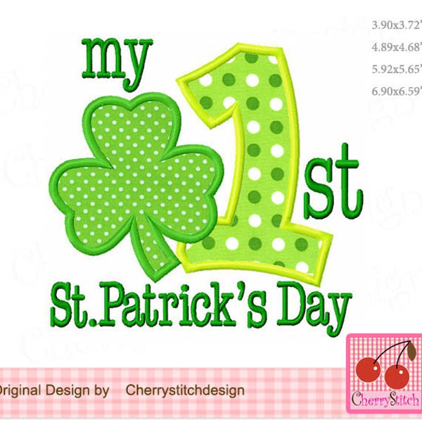 St Patricks Applique - Etsy