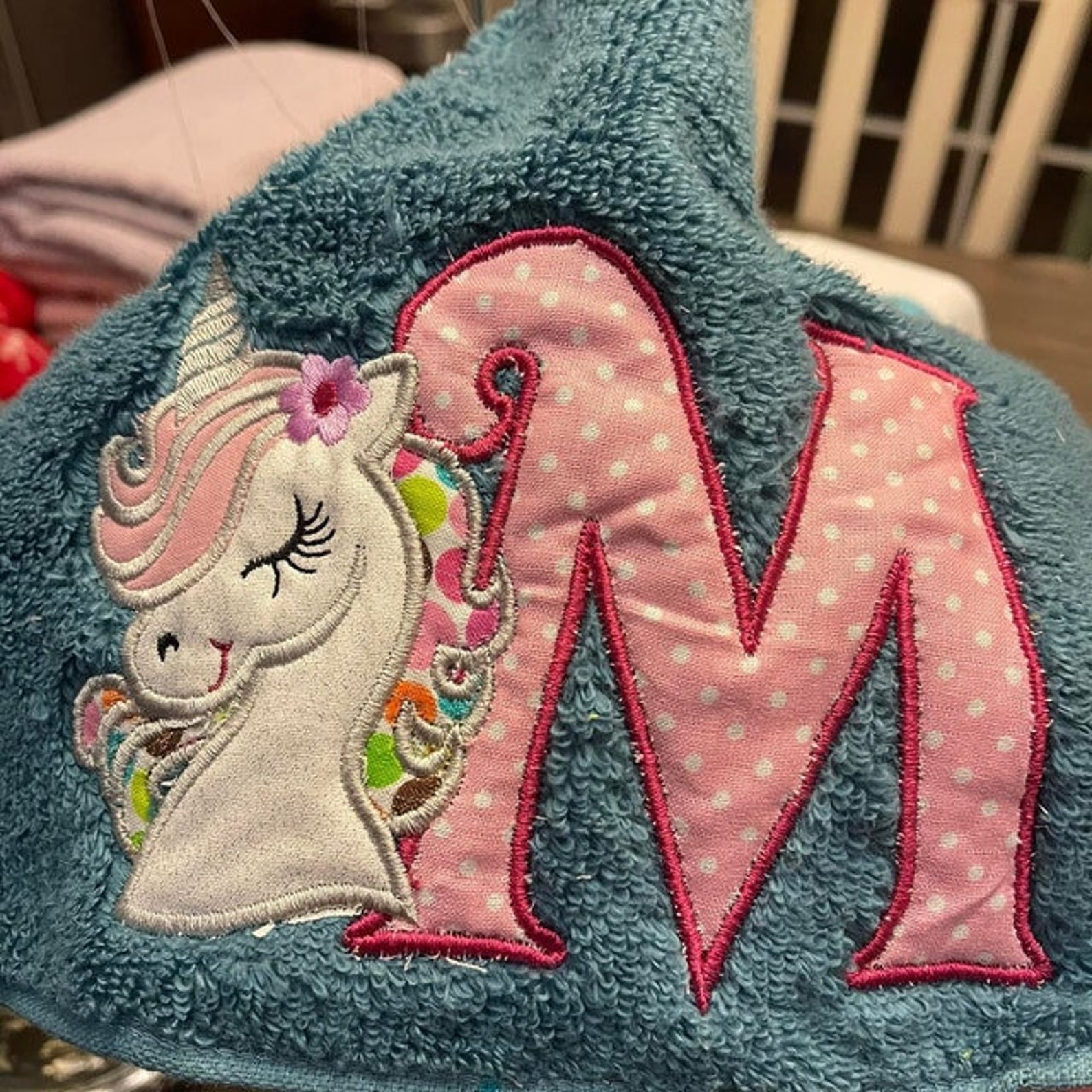 Monogram M Unicorn Monogram M Letter M Upper Case M Machine - Etsy