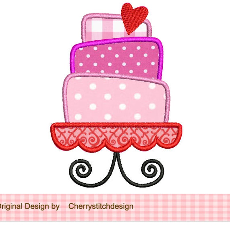 Cake Applique - Etsy