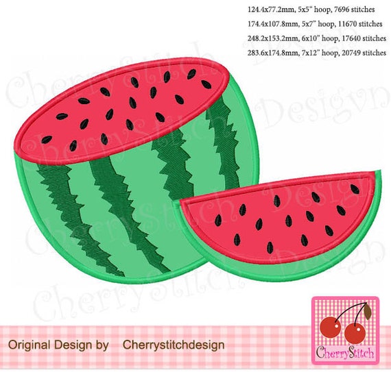 Watermelon Half Watermelon Slice Summer Party Machine - Etsy