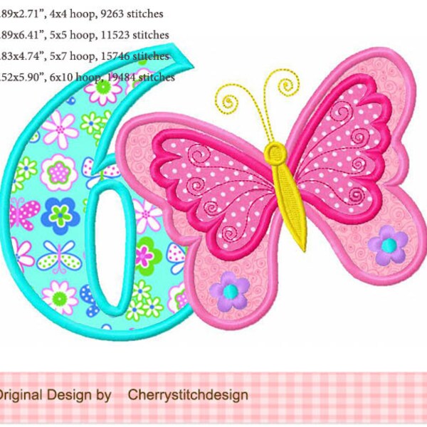 Butterfly Applique - Etsy